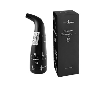 Coleção 1+1=1 DeCanta Vista Alegre Jarro Decorativo Porcelana Preta