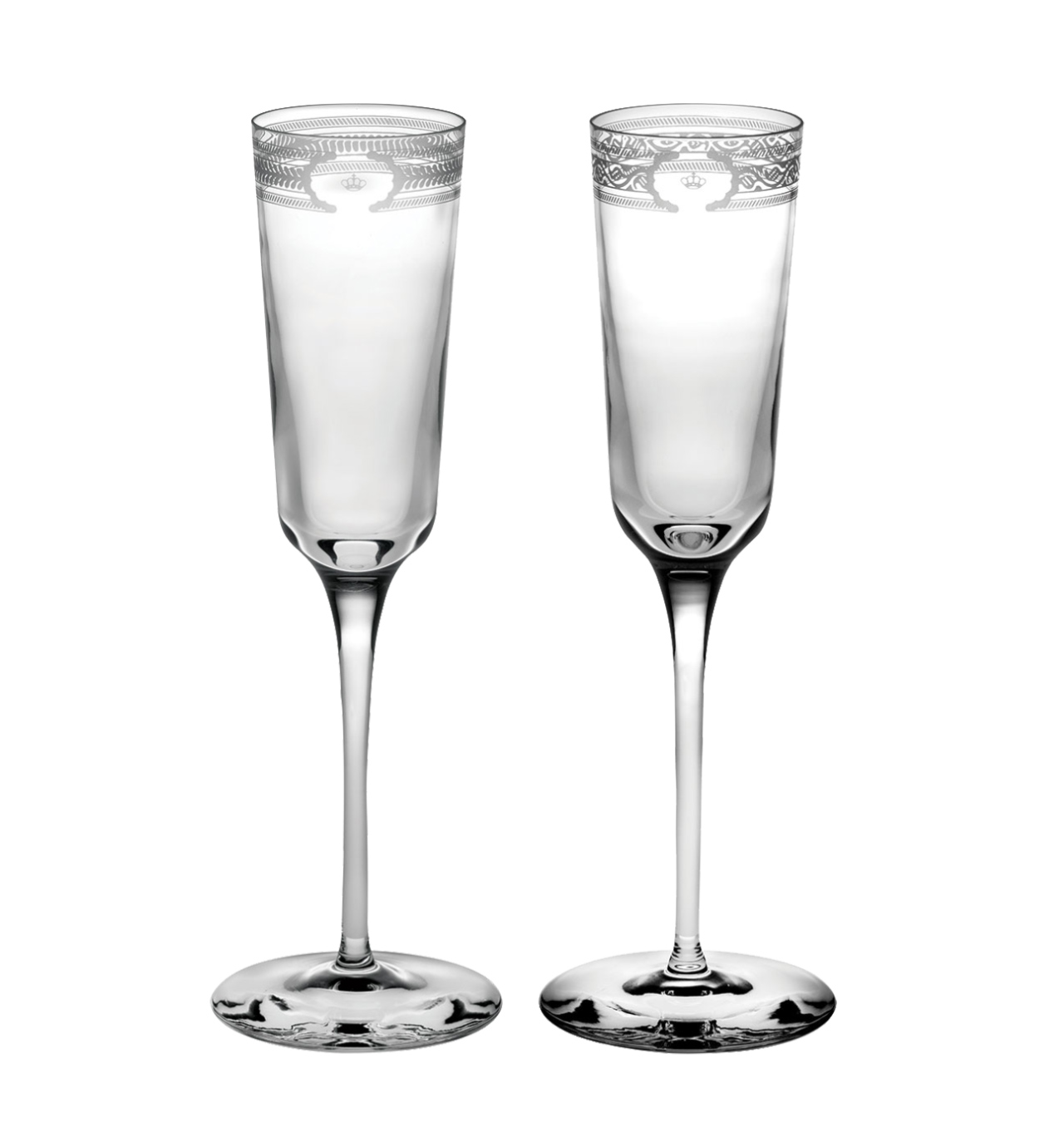 Set 2 Flutes Ivory | Vista Alegre