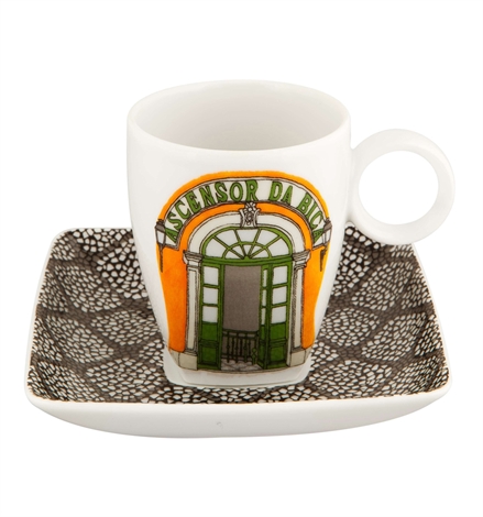 Coffee Cup & Saucer Ascensor Da Bica Alma de Lisboa | Vista Alegre