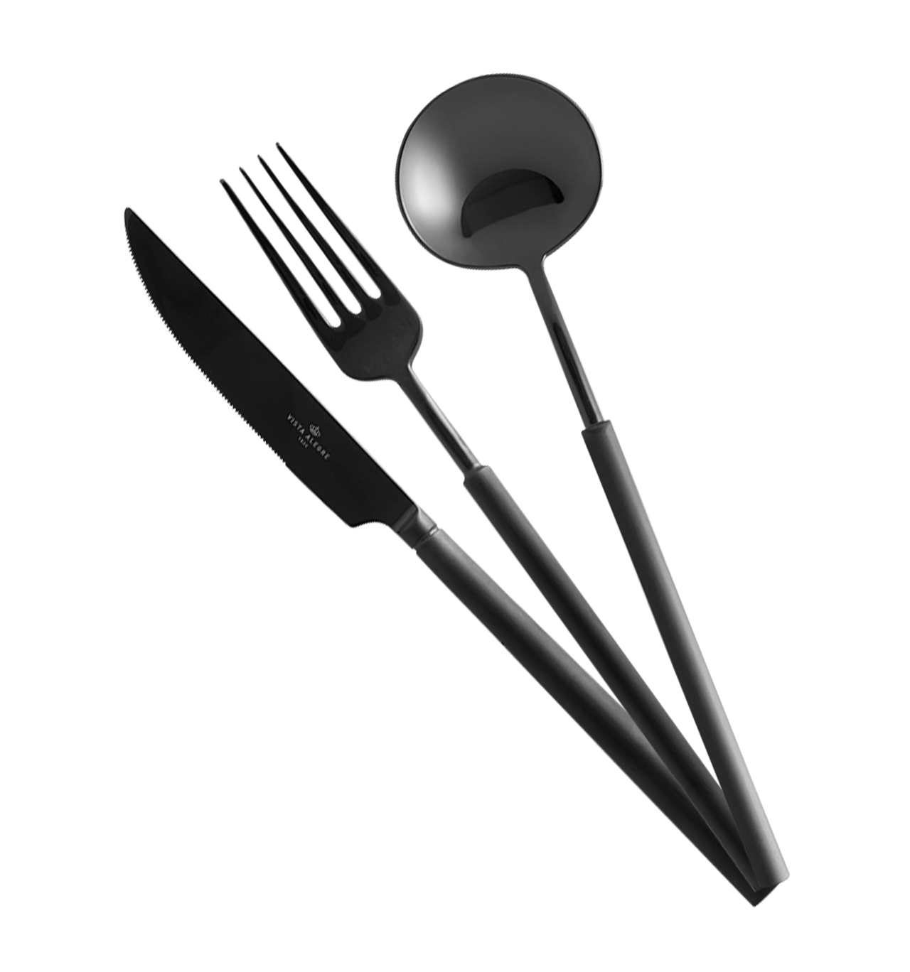 Faqueiro 16 Peças com Estojo Domo MT Black | Vista Alegre